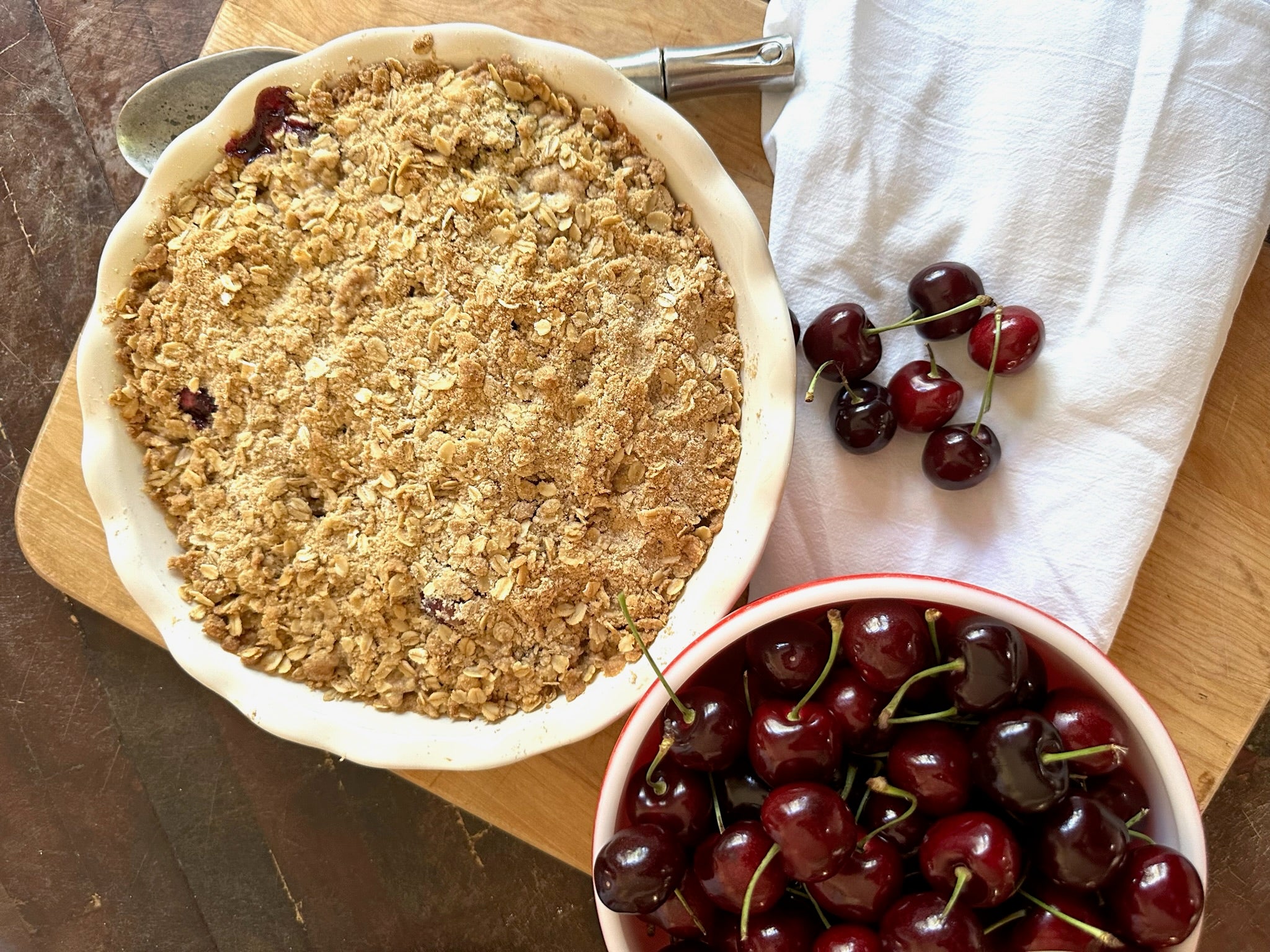 Cherry Crumble – The Ranch Table