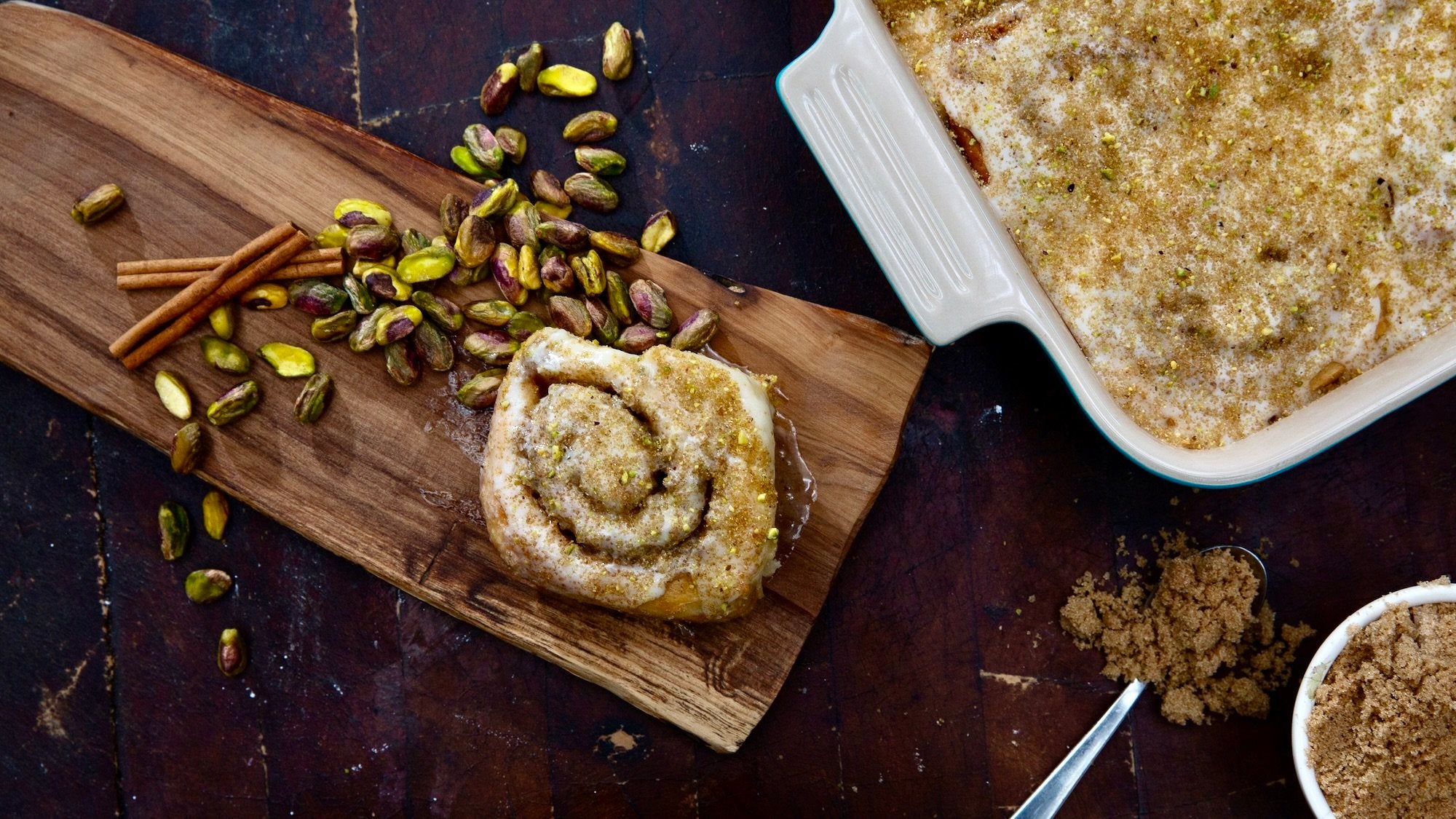 Pistachio Cinnamon Rolls – The Ranch Table