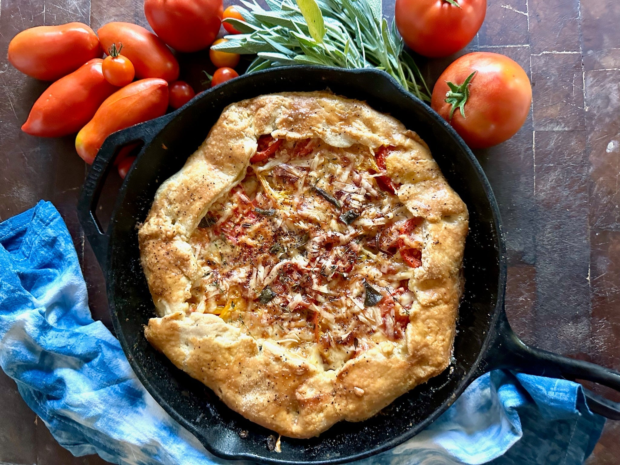 Tomato Galette – The Ranch Table