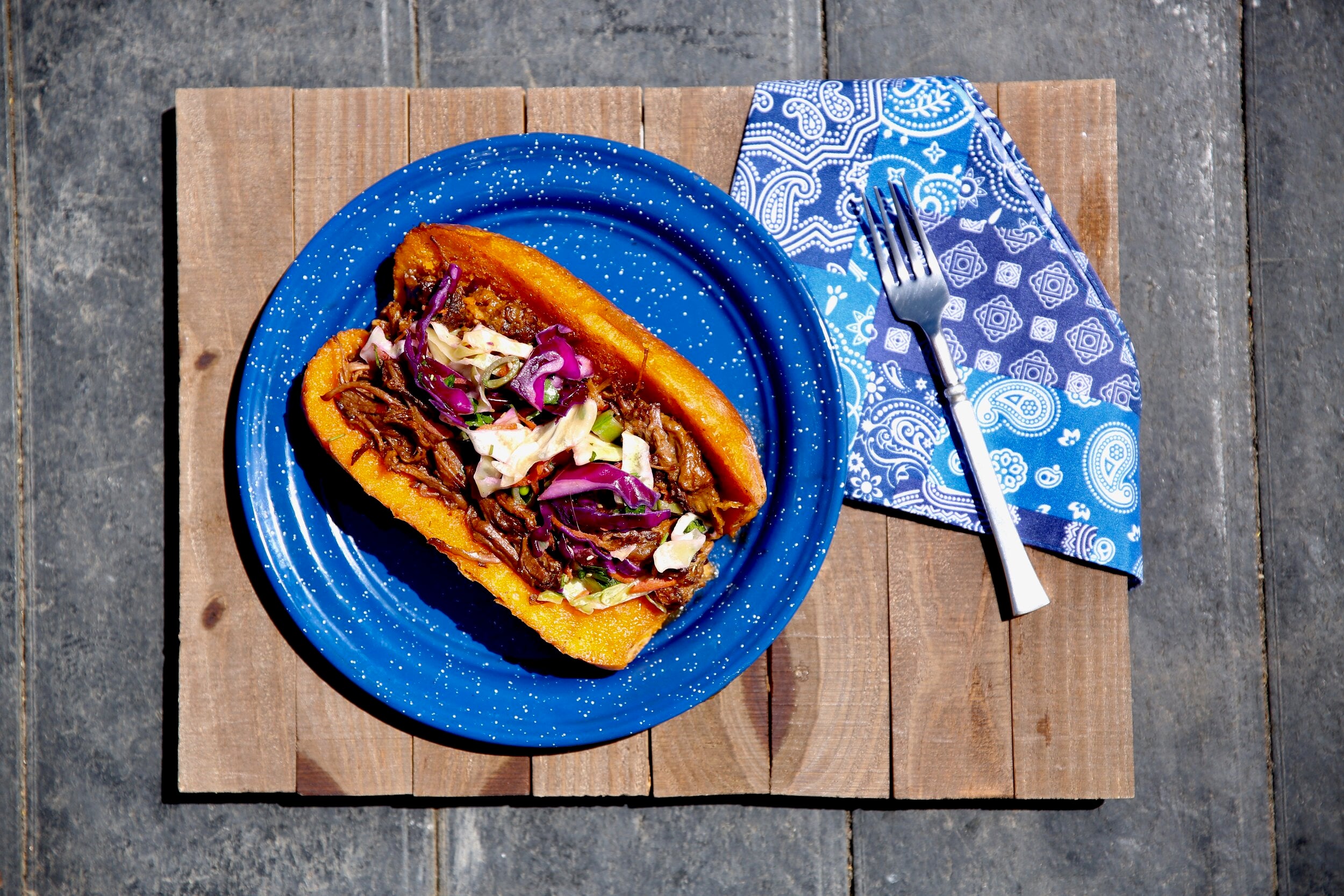 Pulled Brisket Sandwiches with Coleslaw – The Ranch Table